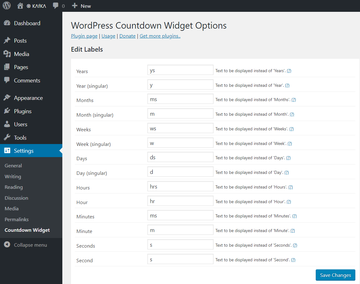 Countdown Widget Help // WPAssist